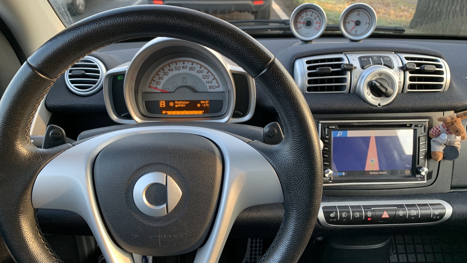 Smart 451 Cabrio - ein Smart pulse für Ausflüge vom Wohnmobil